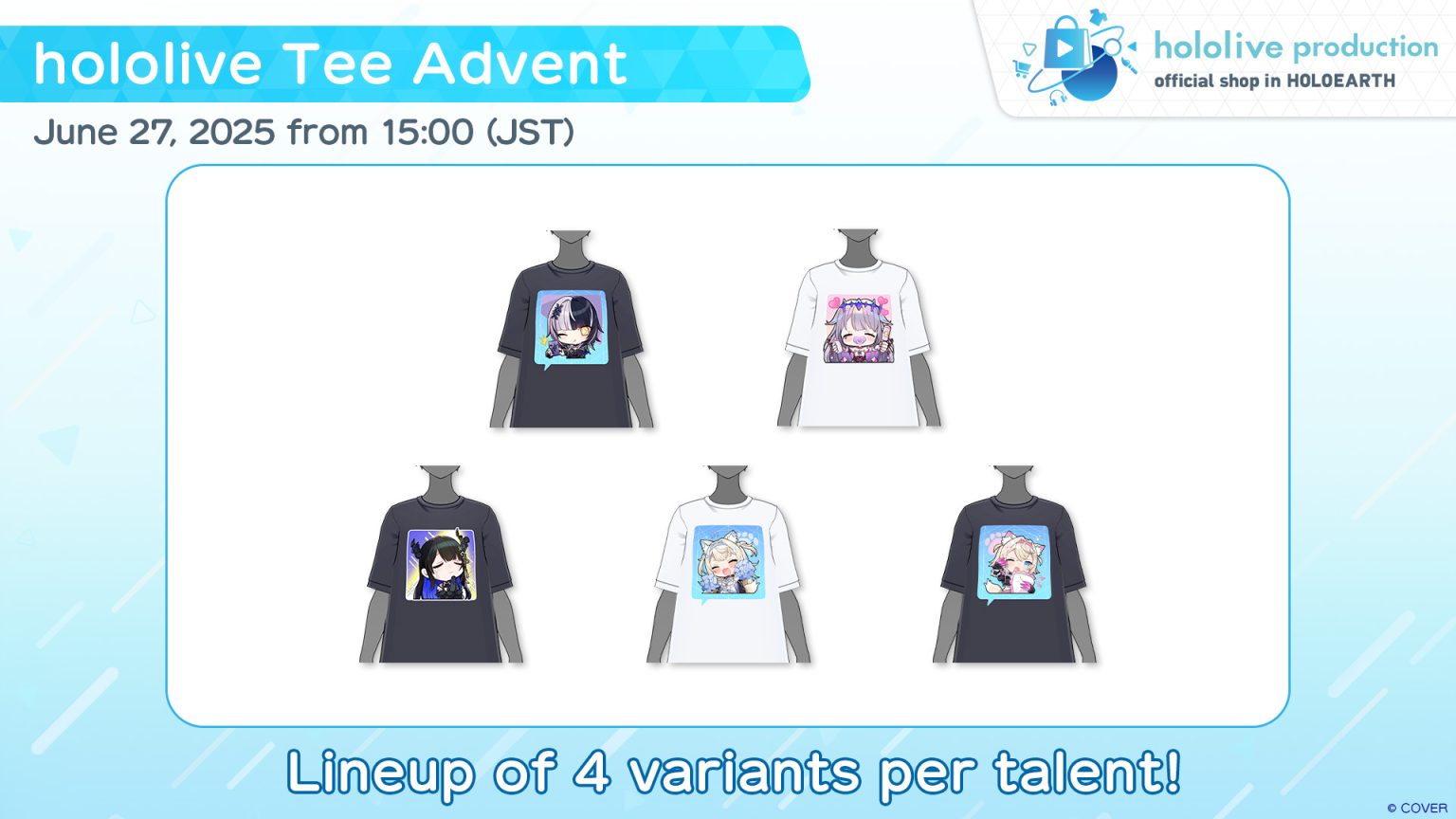 New Shop to Open: “hololive production official shop in HOLOEARTH ...